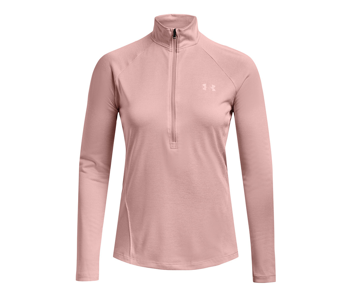 ZebraStore | Under Armour Tech 1/2 Zip - Twist-PNK 1320128-676