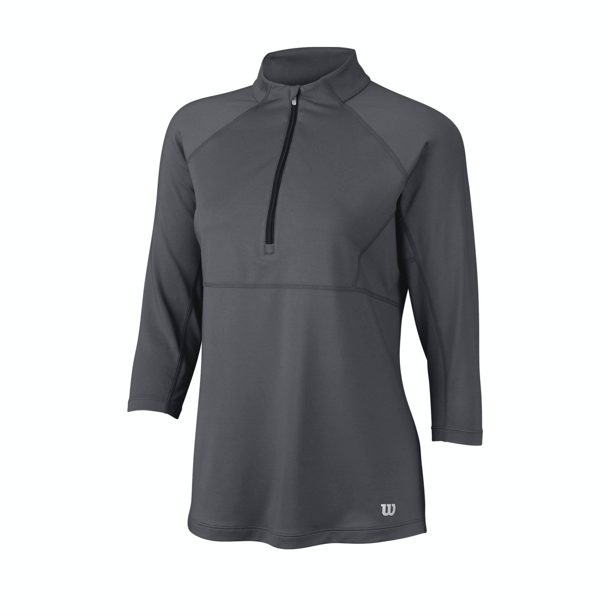 ZebraStore | Wilson Sleeve Zip Neck Grey